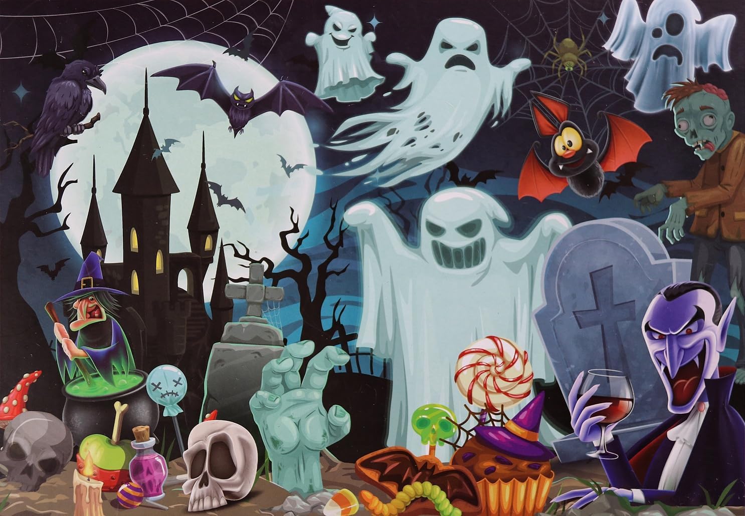 Amazon.com: Moruska Puzzles for Adults 2000 Pieces - Gloomy Castle ...