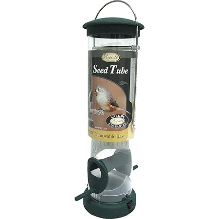 Amazon.com : Aspects 421 Spruce Quick Clean Big Tube Feeder, Large ...