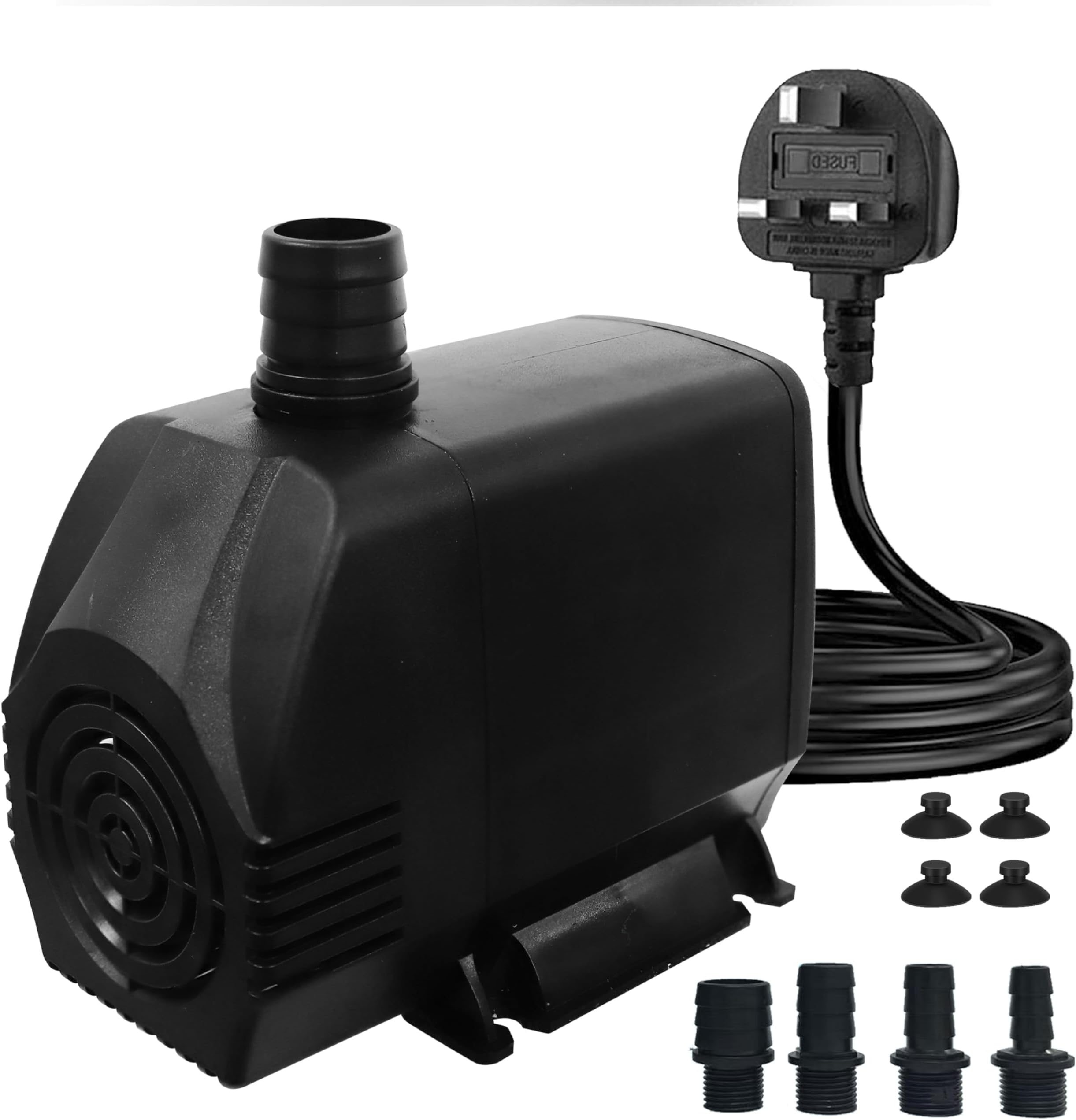 AMAS Beauty 100W 4500L/H Submersible Pond Pump - Ultra Quiet 100W, Dry ...