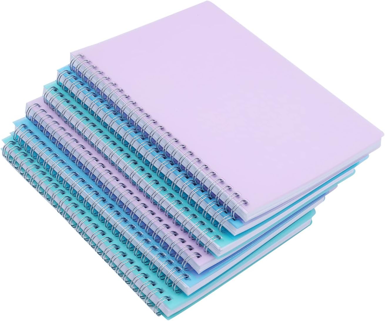 Amazon.com : Outus 24 Pcs Bulk Spiral Notebook Journal Ruled Notebook ...
