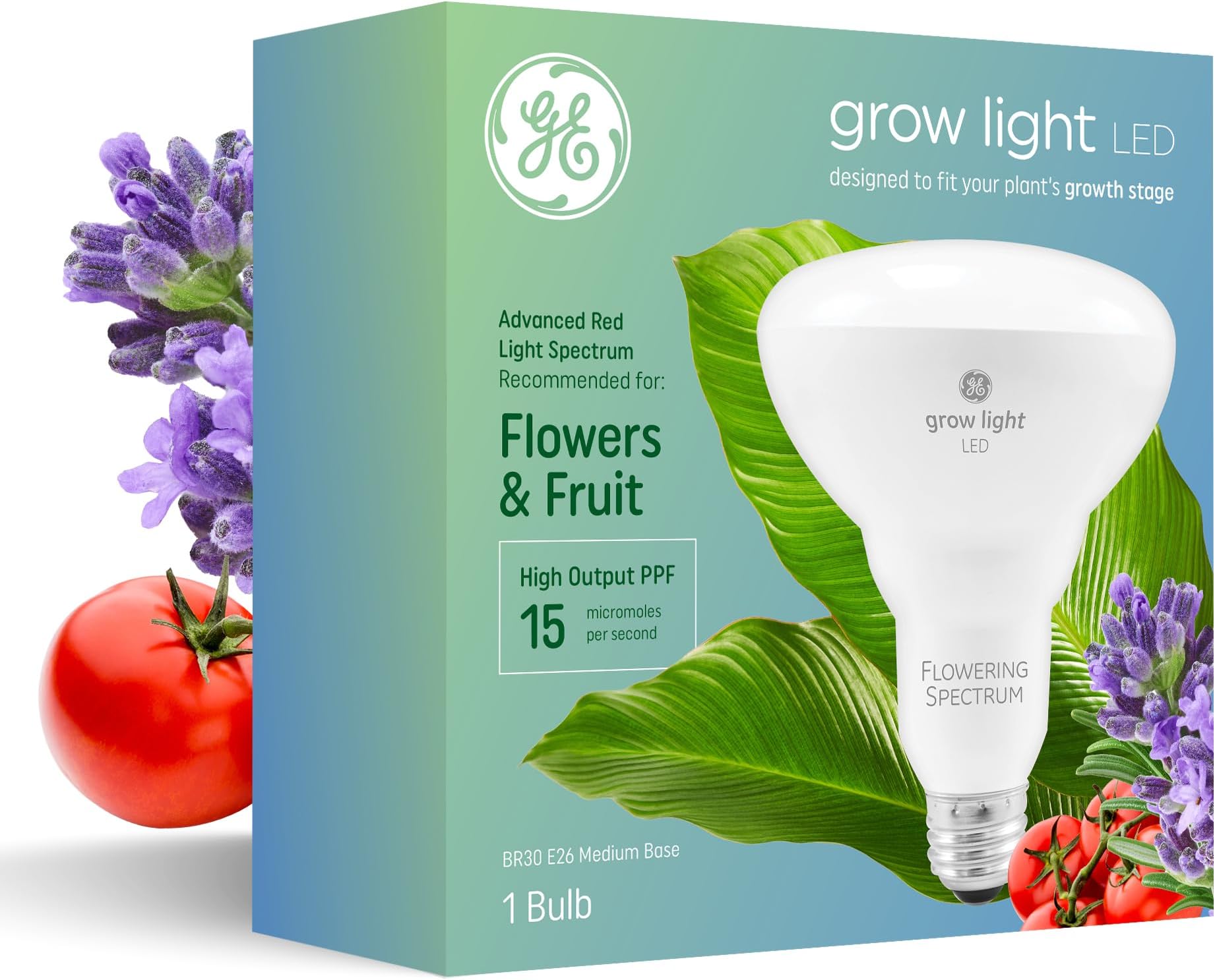 Amazon.com: GE Grow Lights for Indoor Plants, BR30 Indoor Floodlight ...