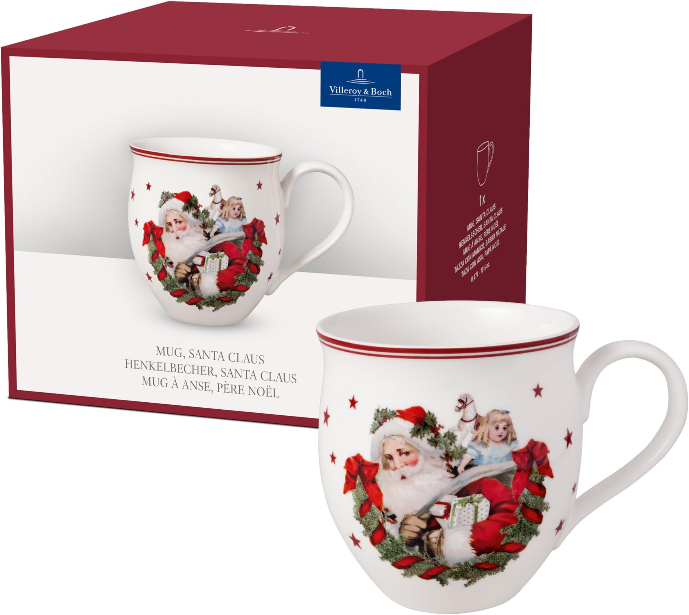 Wunderschöne Villeroy Und Boch Weihnachten Tasse Ebenbild