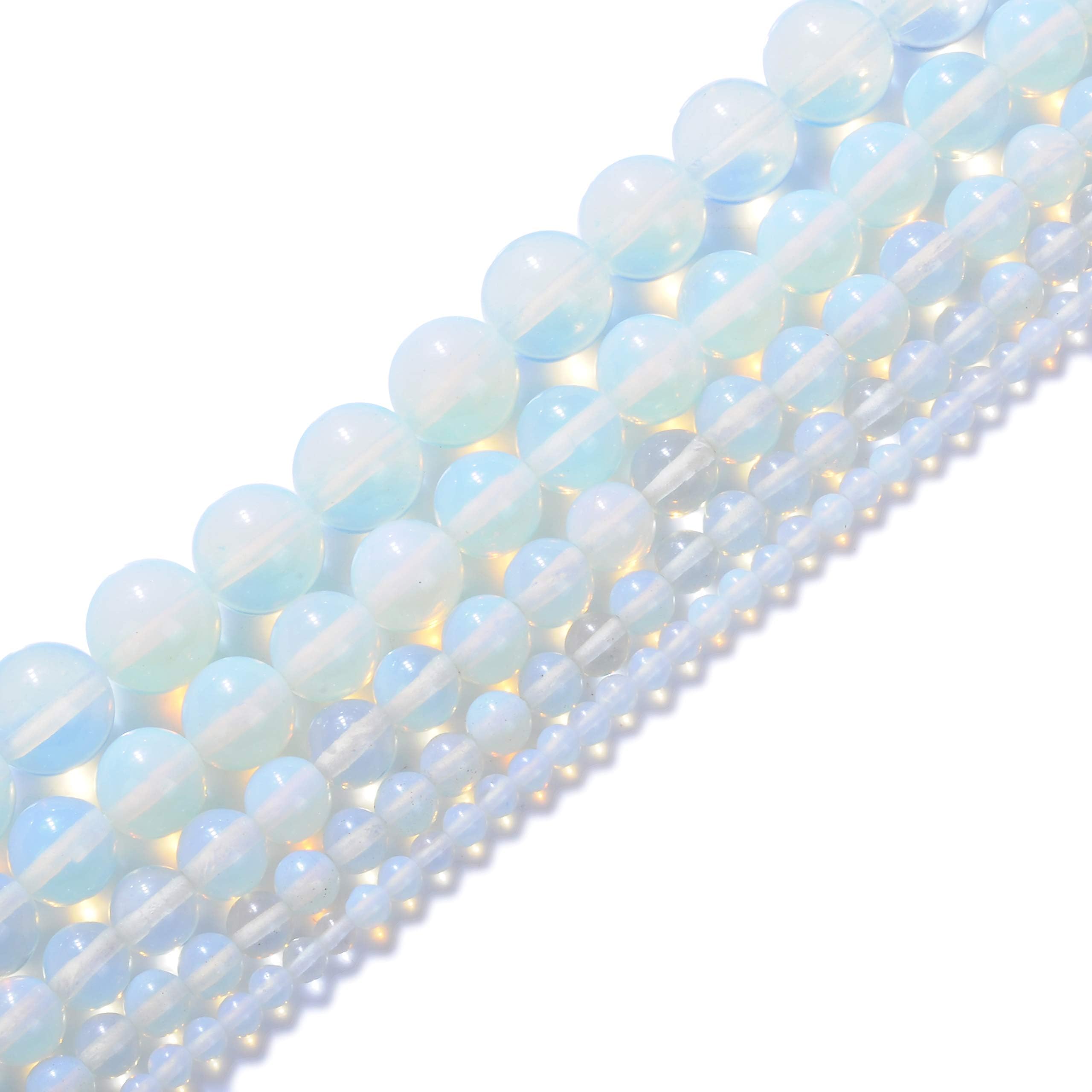 Amazon.com: Multi Fire Opal Beads Opal Beads, 3-5 mm Ethiopian Opal ...