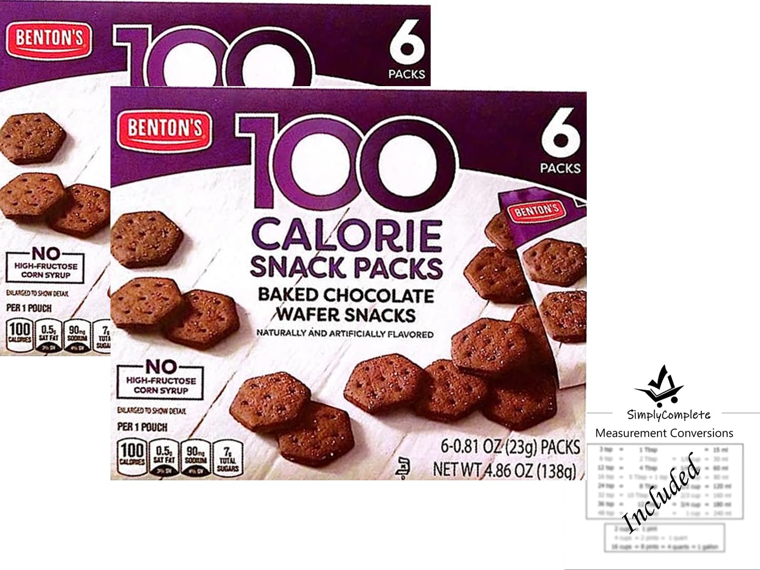 Amazon.com: Benton's Fit & Active Snack Packs (Baked Chocolate 100 ...