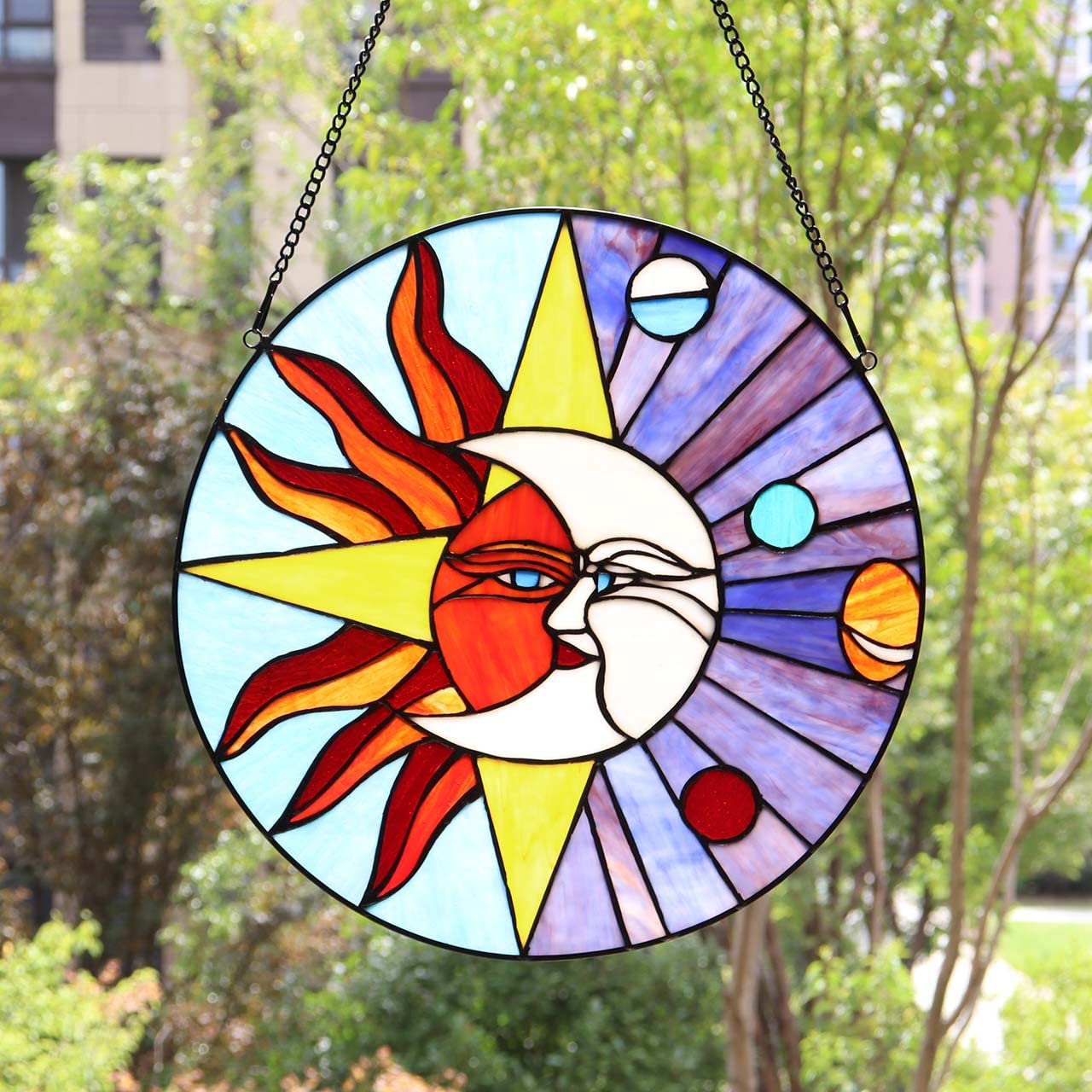 Sun Moon And Star Stained Glass Patterns 140 Stained Glass Sun & Moon