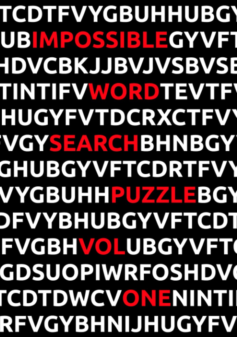 Amazon | IMPOSSIBLE WORD SEARCH PUZZLE VOL 1: *Books * Very Difficult ...