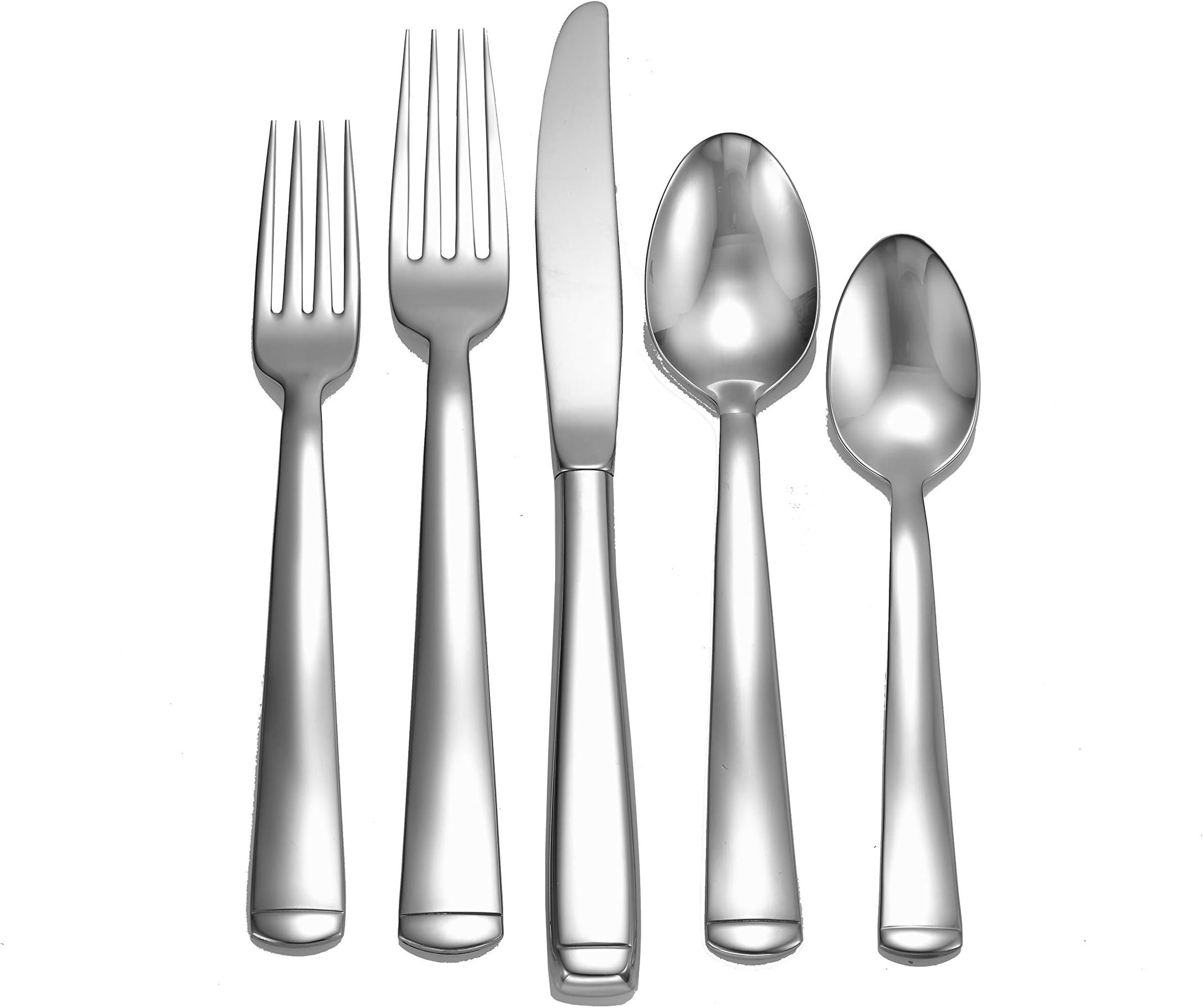 Amazon.com: Gorham Column 45-Piece Flatware Set, 6.70 LB, Stainless ...