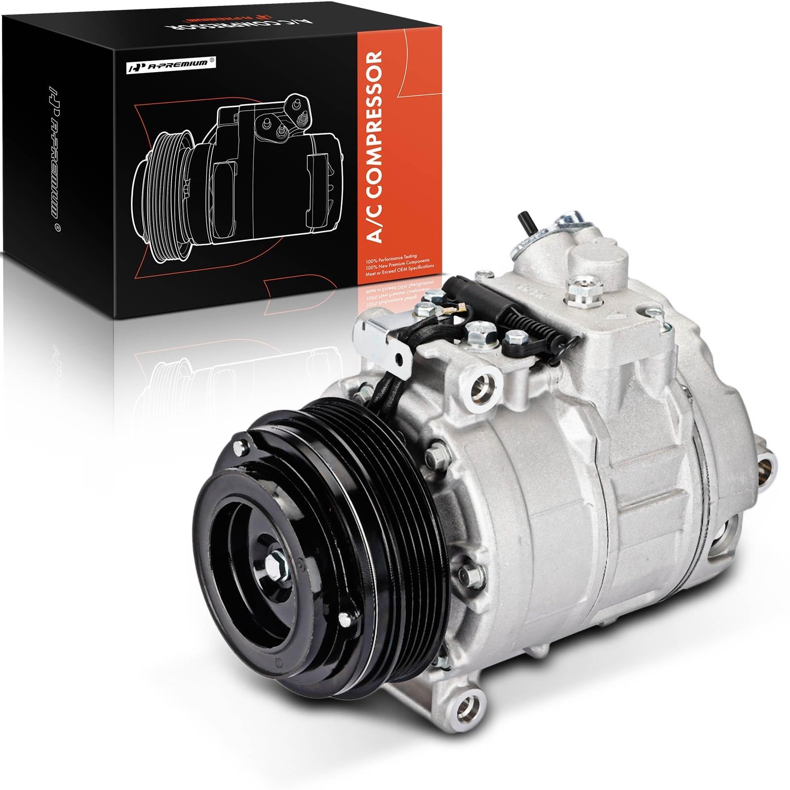 Amazon.com: A-Premium Air Conditioner AC Compressor with Clutch ...
