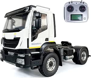 Amazon.com: wheelfun 1/14 4x2 RC Tractor Truck Remote Control Car Truck ...