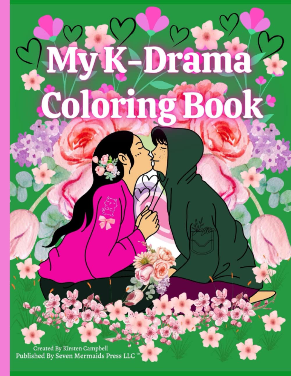 My K-Drama Coloring Book -1: (For Teens, Adults, & Seniors): Amazon.co ...