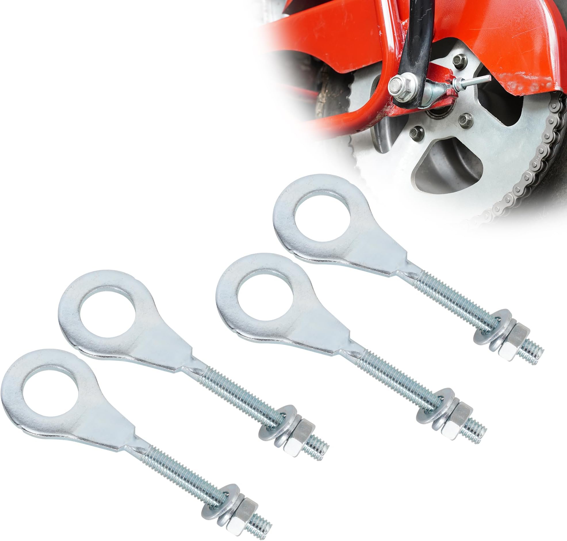 Amazon.com: 2 Pcs 15mm Chain Adjuster Tensioner for 196cc 6.5HP Coleman ...
