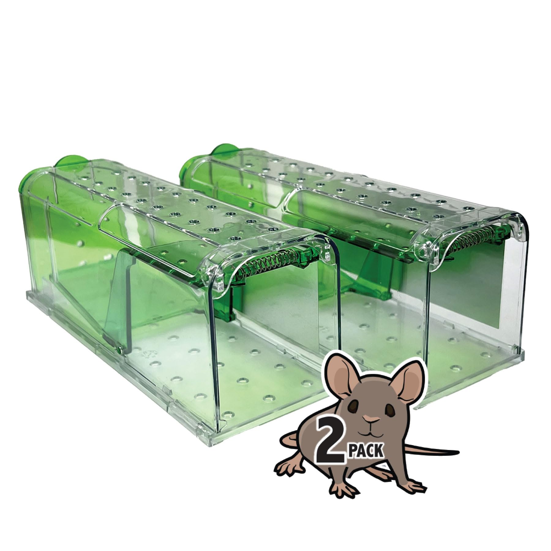 Amazon.com : Billy Bob 2 pk Catch and Release Mouse Trap. Patented ...