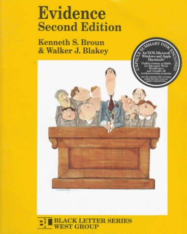 Evidence (Black Letter Series): Broun, Kenneth S.: 9780314029003 ...