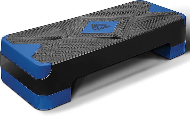 RBX Aerobic Step Platform with Non-Slip Textured Surface -2-Level ...