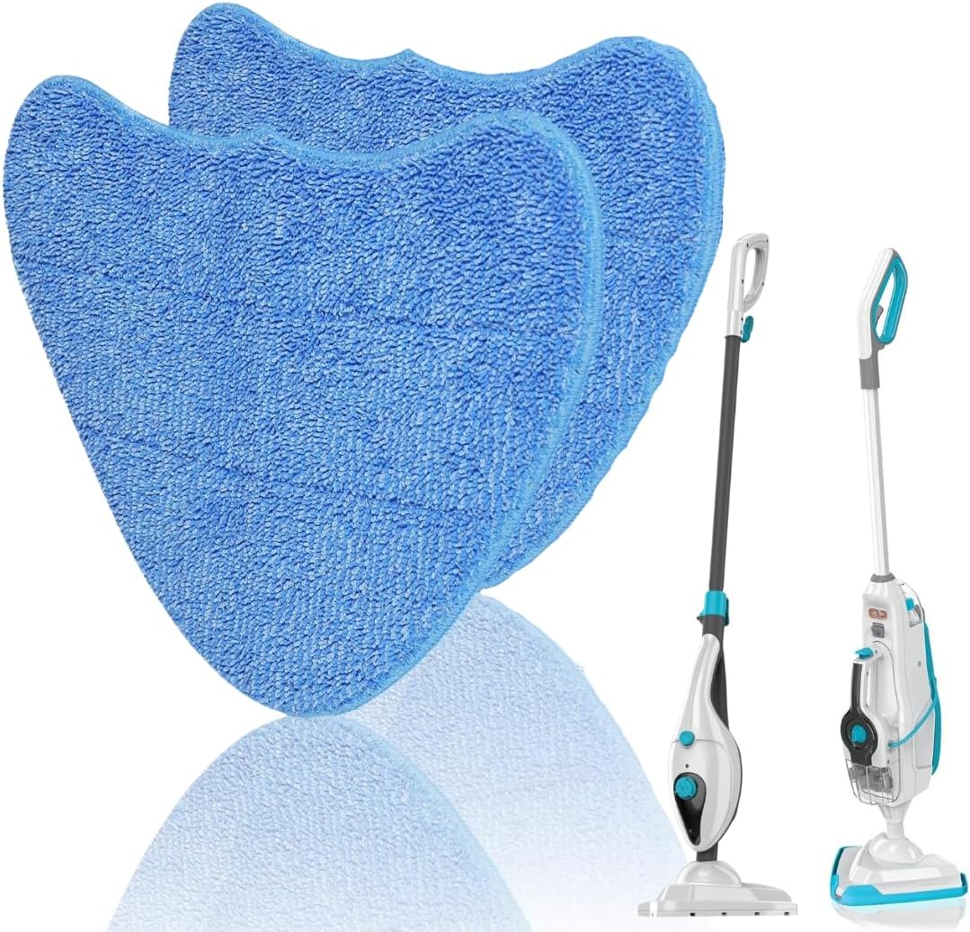 FIND A SPARE Pack Of 4 Microfibre Pads For Beldray 5-in-1 & 9-in-1 ...