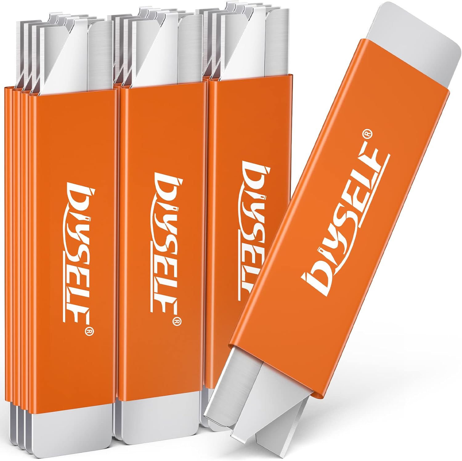 DIYSELF 12 Pack Box Cutters, Utility Knife Retractable, Exacto Knife ...