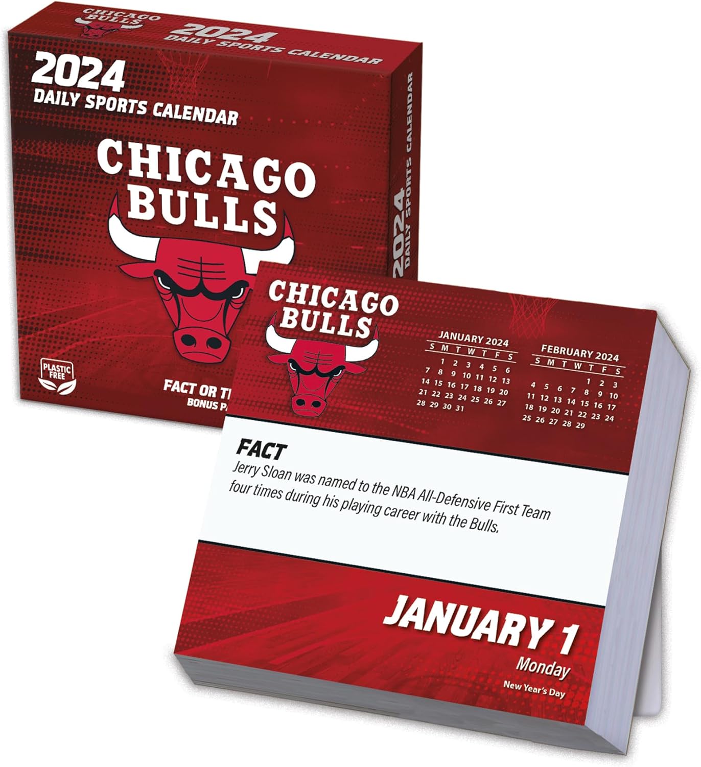 Amazon.com: Turner Sports Chicago Bulls 2024 Box Calendar (24998053073 ...
