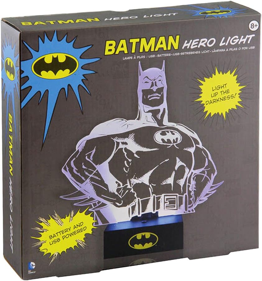 Amazon.com: Paladone DC Comics Batman Hero Light - Collectible ...