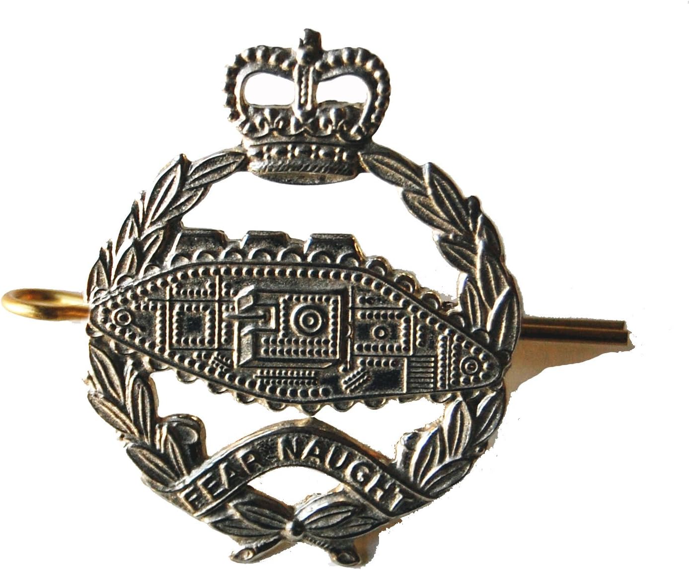 Issue Royal Tank Regiment RTR Cap/Beret Badge : Amazon.co.uk: Fashion