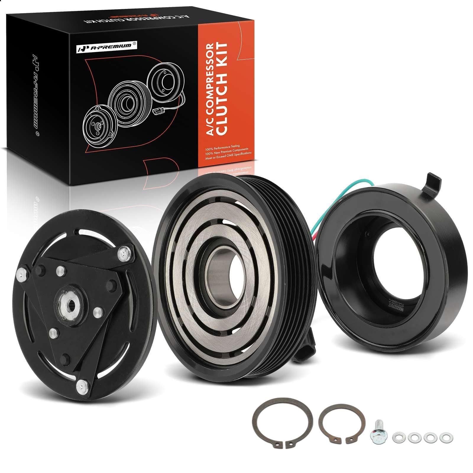 Amazon.com: A-Premium A/C Compressor Clutch Kit Compatible with Nissan ...