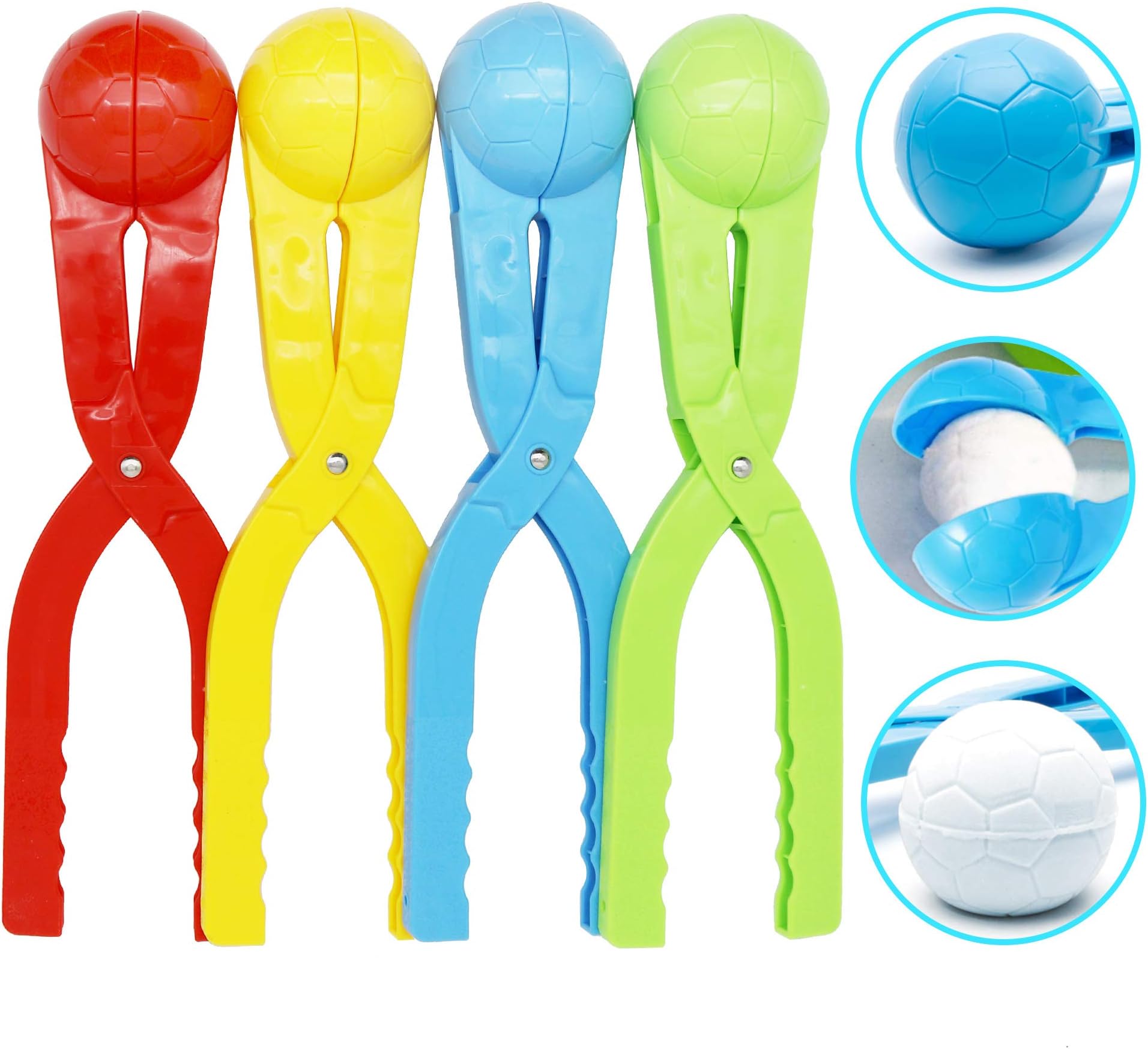 Amazon.com: Hey! Play! Snowball Maker Tool with Handle for Snow Ball ...