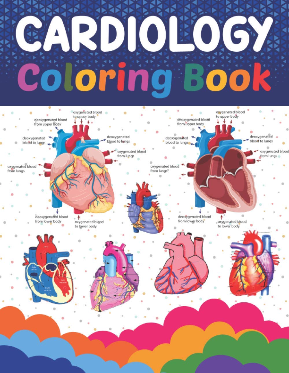 Buy Cardiology Coloring Book: Introduction to Human Heart Anatomy ...
