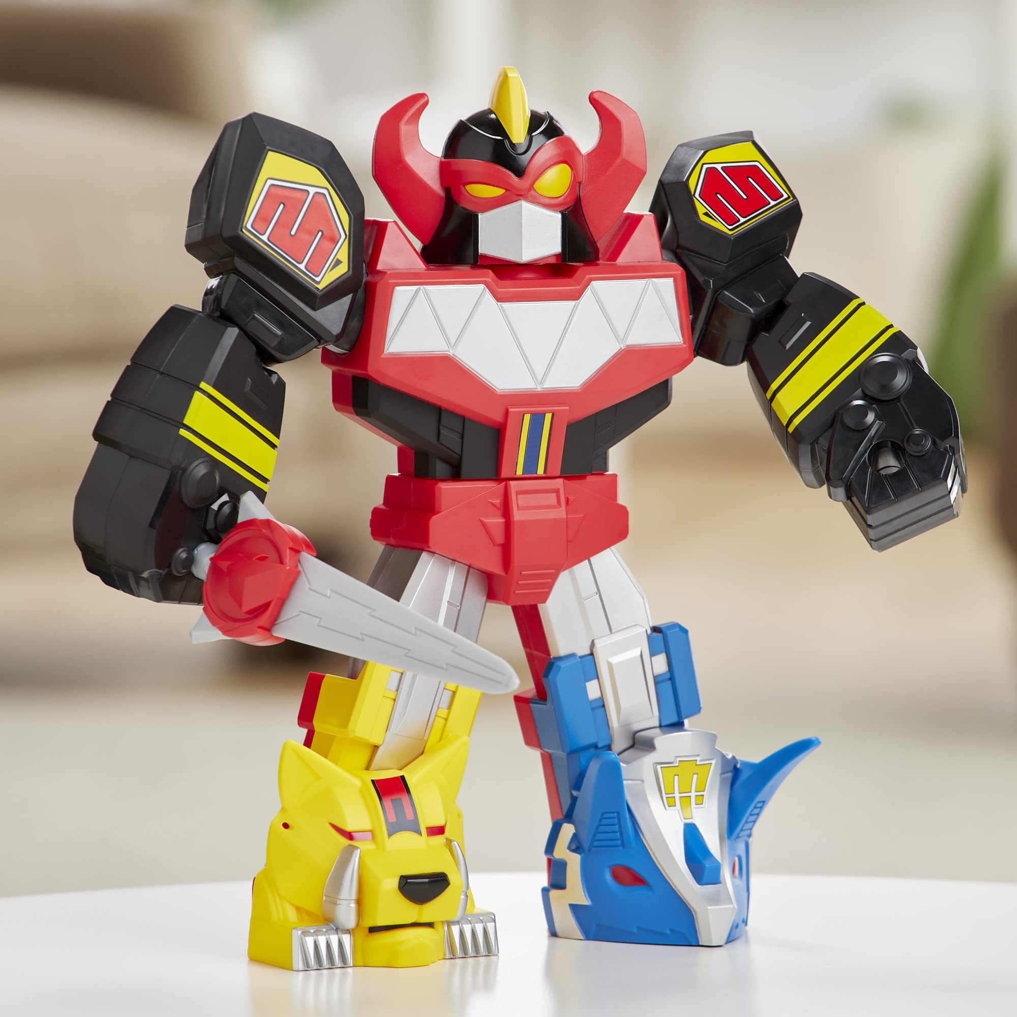 Snapklik.com : Power Rangers Playskool Heroes Mega Mighties Megazord ...