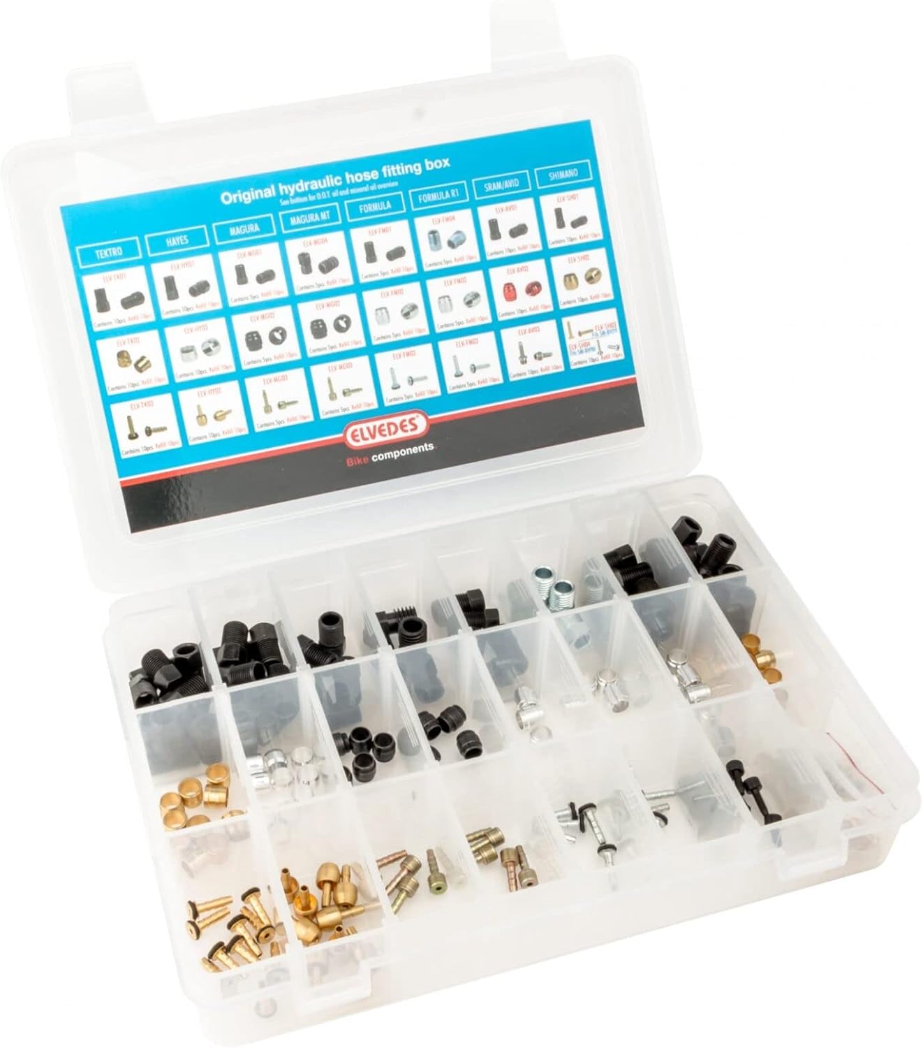 Elvedes for the workshop Hydraulic Hose Fitting Box – Multicolour – One ...
