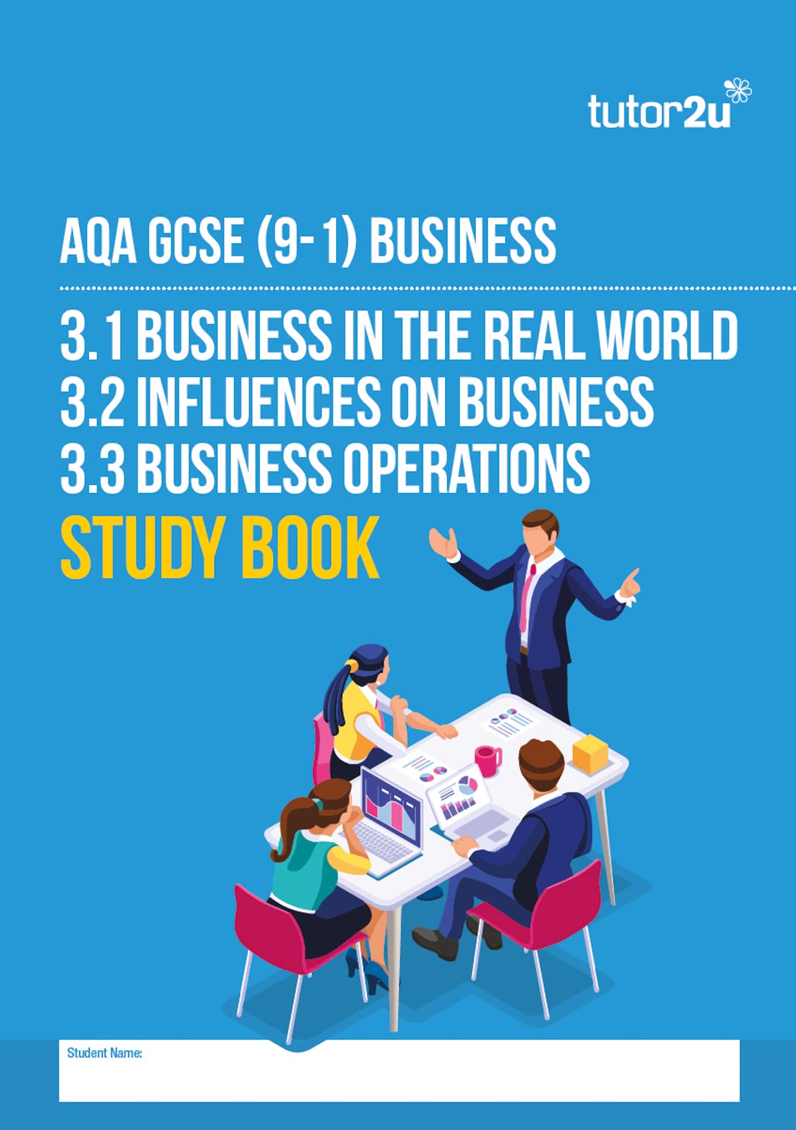 AQA GCSE Business Units 3.1-3.3 Study Book: revision guide for 2025 and ...
