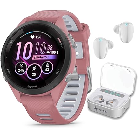 Amazon.com: Wearable4U Garmin Forerunner 265S Music GPS Running 42 mm ...