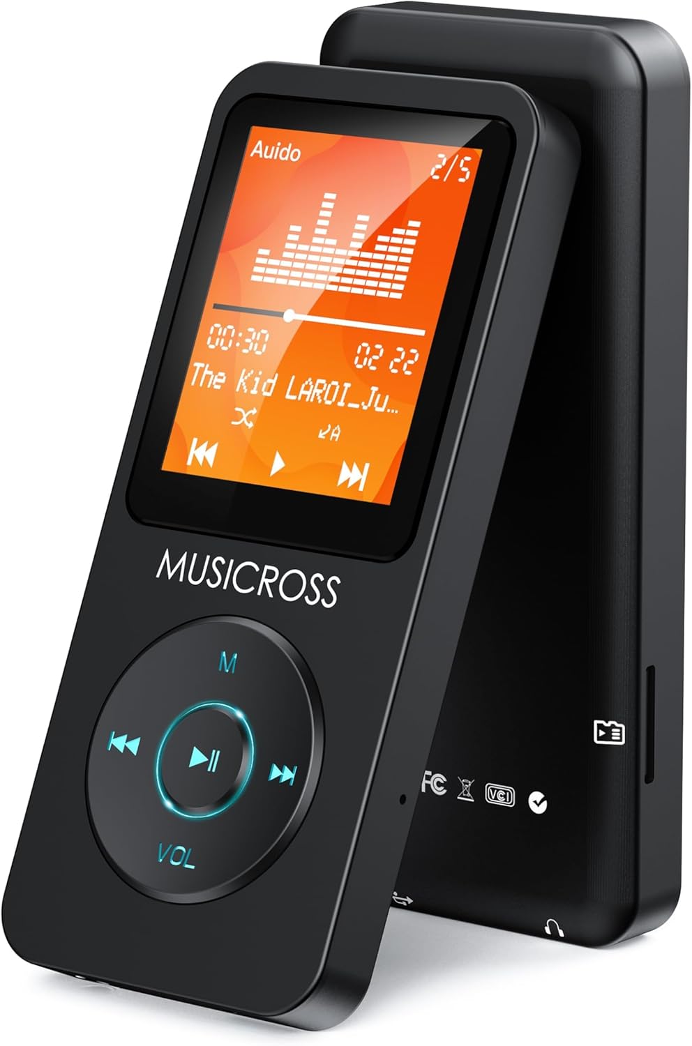 Amazon.com: Bluetooth MP3 Player with 16 GB Memory Card, Portable Music ...