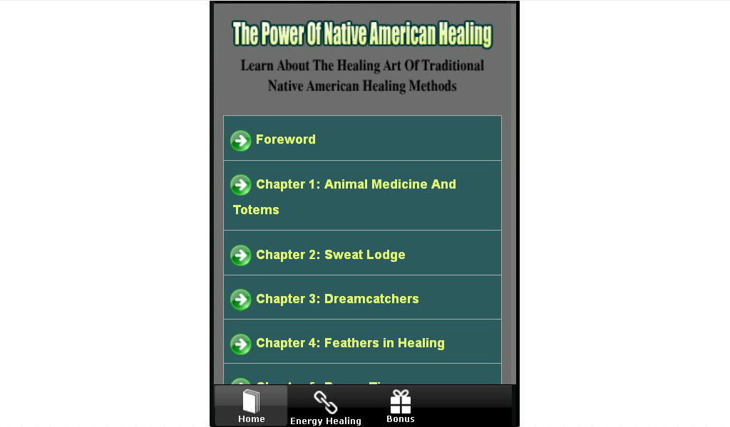 Power Of Native American Healing - App on Amazon Appstore