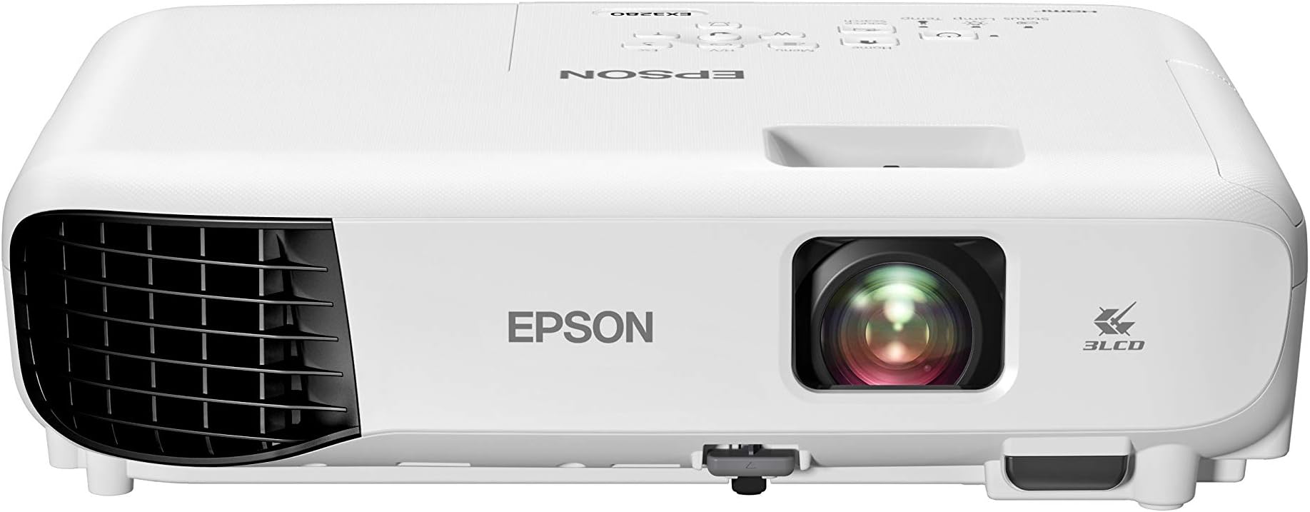 Epson EX3280 3-Chip 3LCD XGA Projector, 3,600 Lumens Color Brightness ...