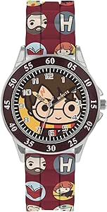 Harry Potter Warner Brothers Brown Printed Time Teacher Strap Watch ...