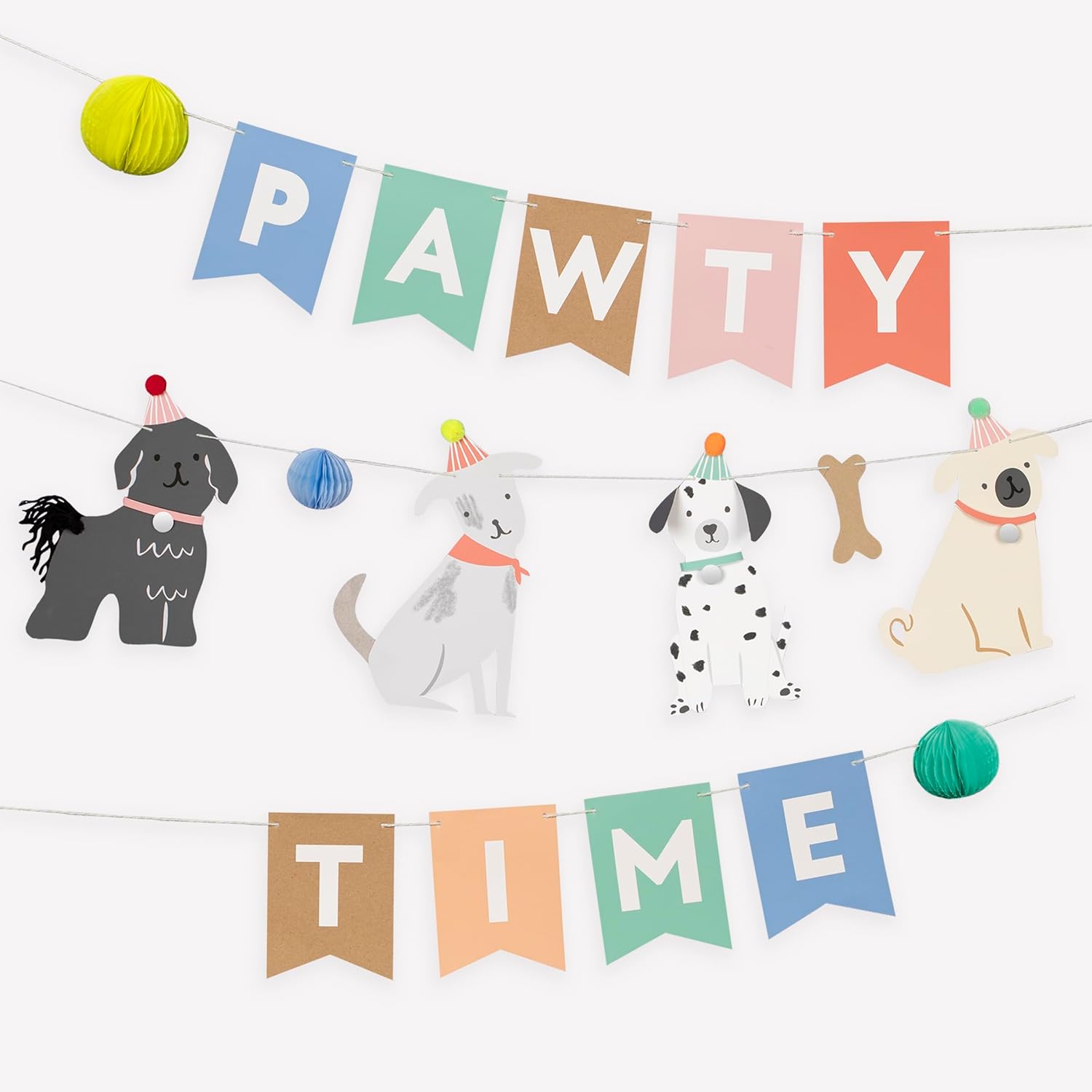 Amazon.com: Meri Meri Puppy Party Garland : Toys & Games