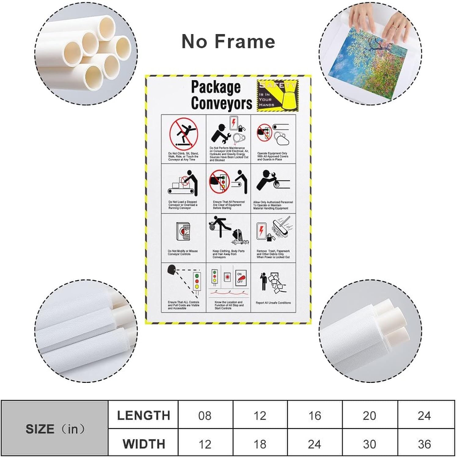 SAFETY RULES Factory Safety Posters Package Australia | Ubuy