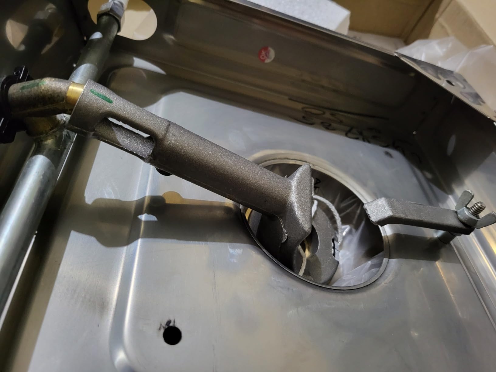 Prestige Star Stainless Steel 2 Burner Gas Stove Metallic Silver at ...