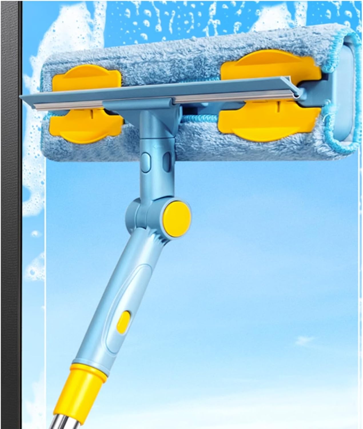 Amazon.com: Window Cleaning Pole Kits for Household, 2 in 1 ...