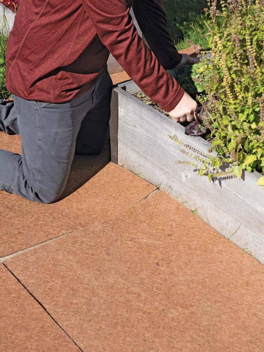 Amazon.com : Gardener's Supply Company Coco Coir Walkway Mat | Natural ...