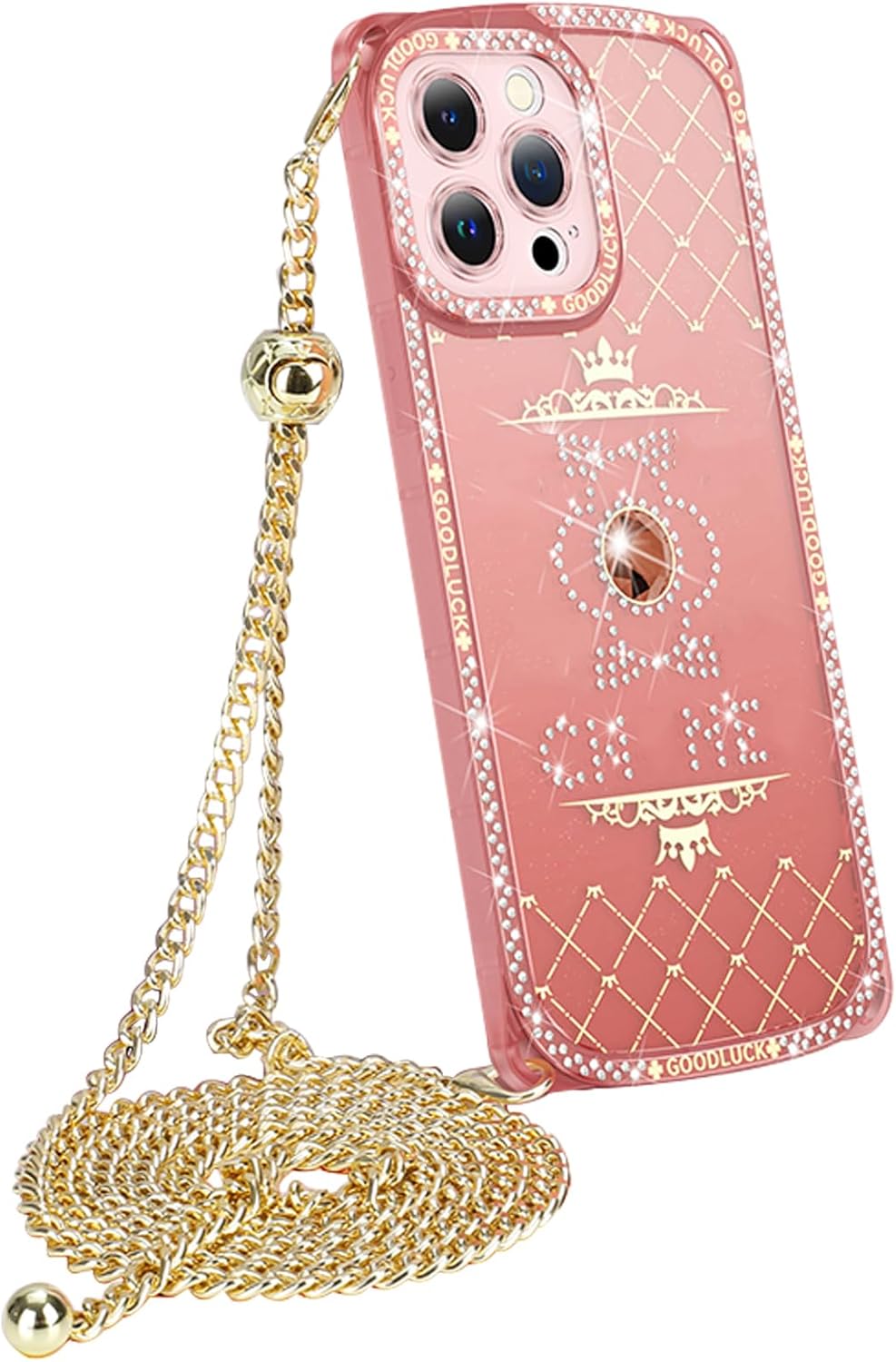 Amazon.com: Yesunktt Luxury Bling Crossbody Case for iPhone 11, Good ...