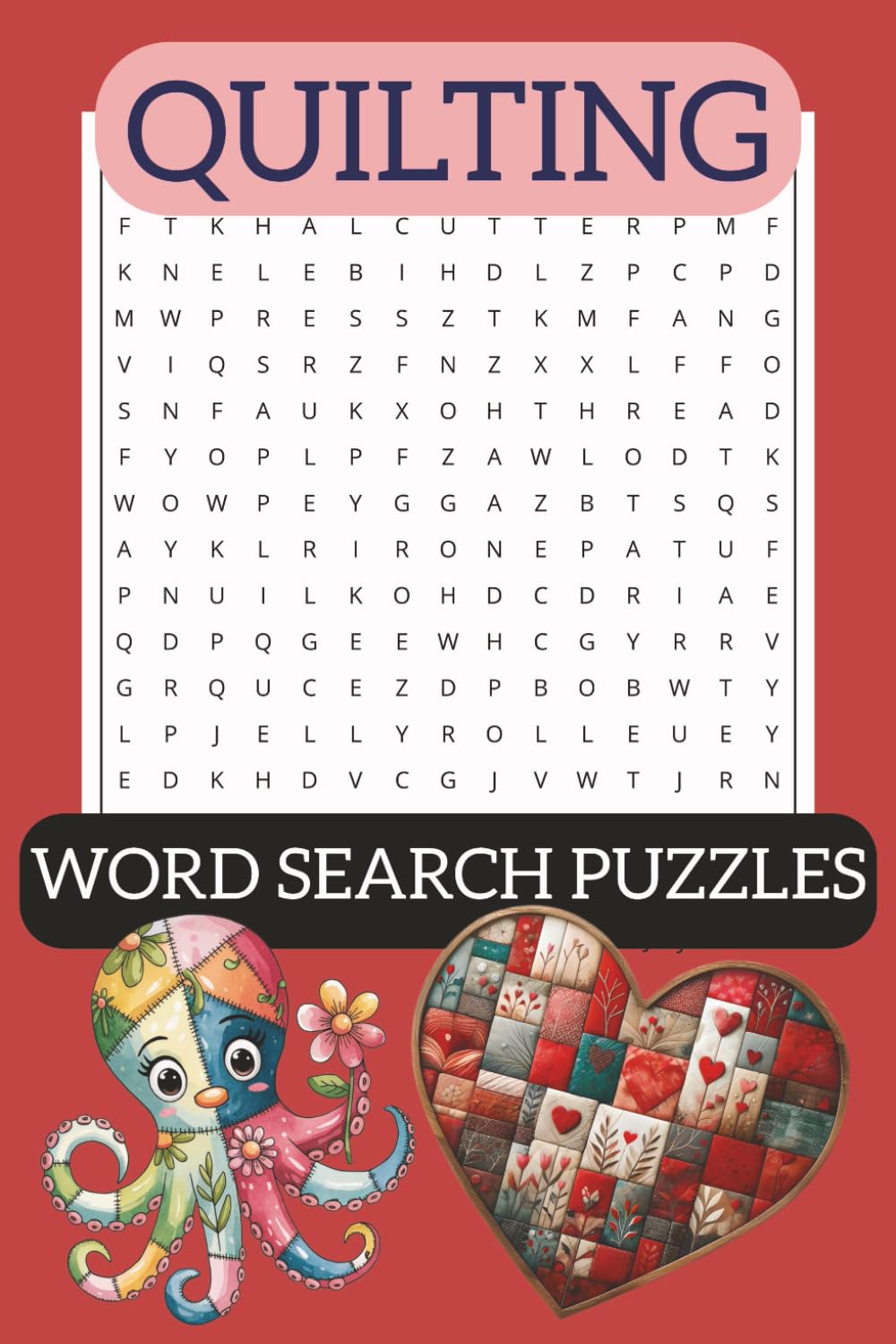 Amazon.com: Quilting Word Search Puzzle Book: 60 Cozy & Creative Word ...