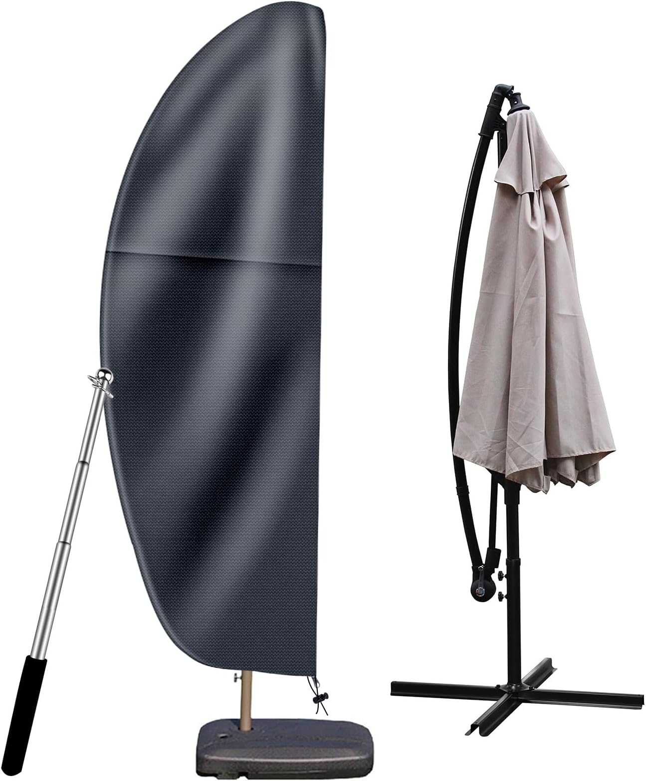 Amazon.com : Patio Umbrella Cover for 9ft to 13ft Outdoor Umbrella ...