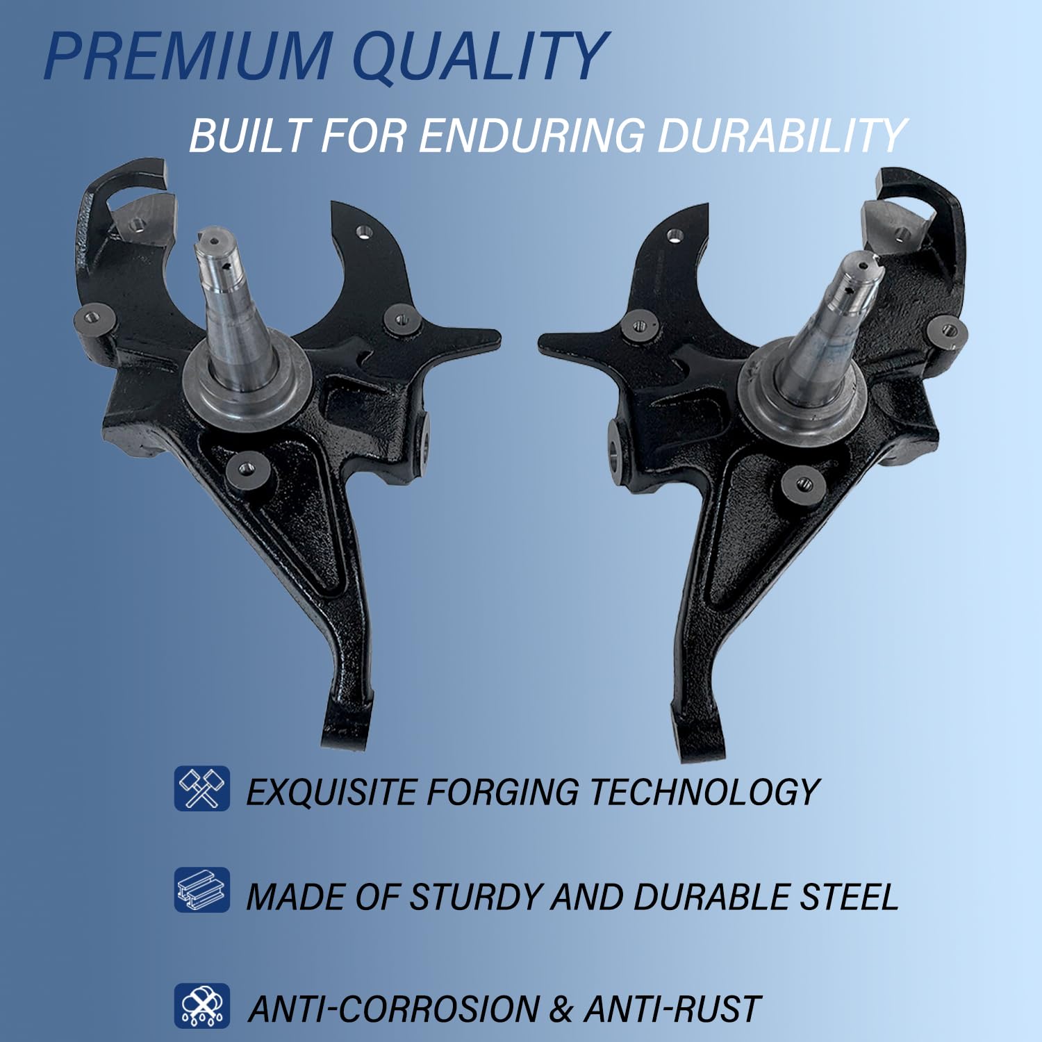 Drop Spindle Steering Knuckle 2