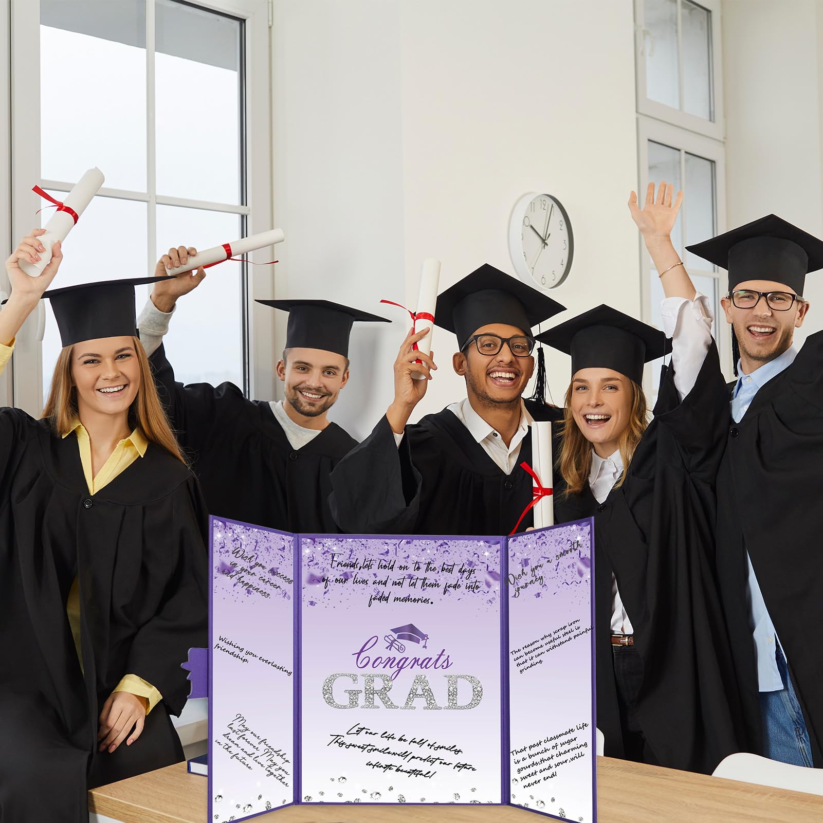 Snapklik.com : Purple Graduation Decorations Class Of 2025, Creative ...