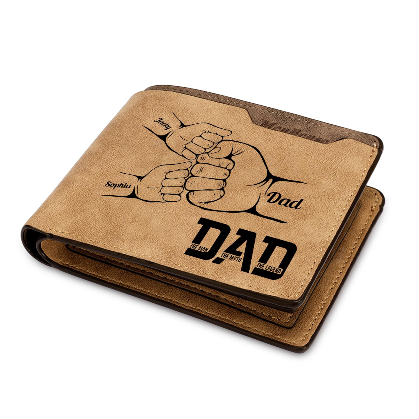 Amazon.com: Personalized Men's Wallet Gifts for Christmas - Custom ...