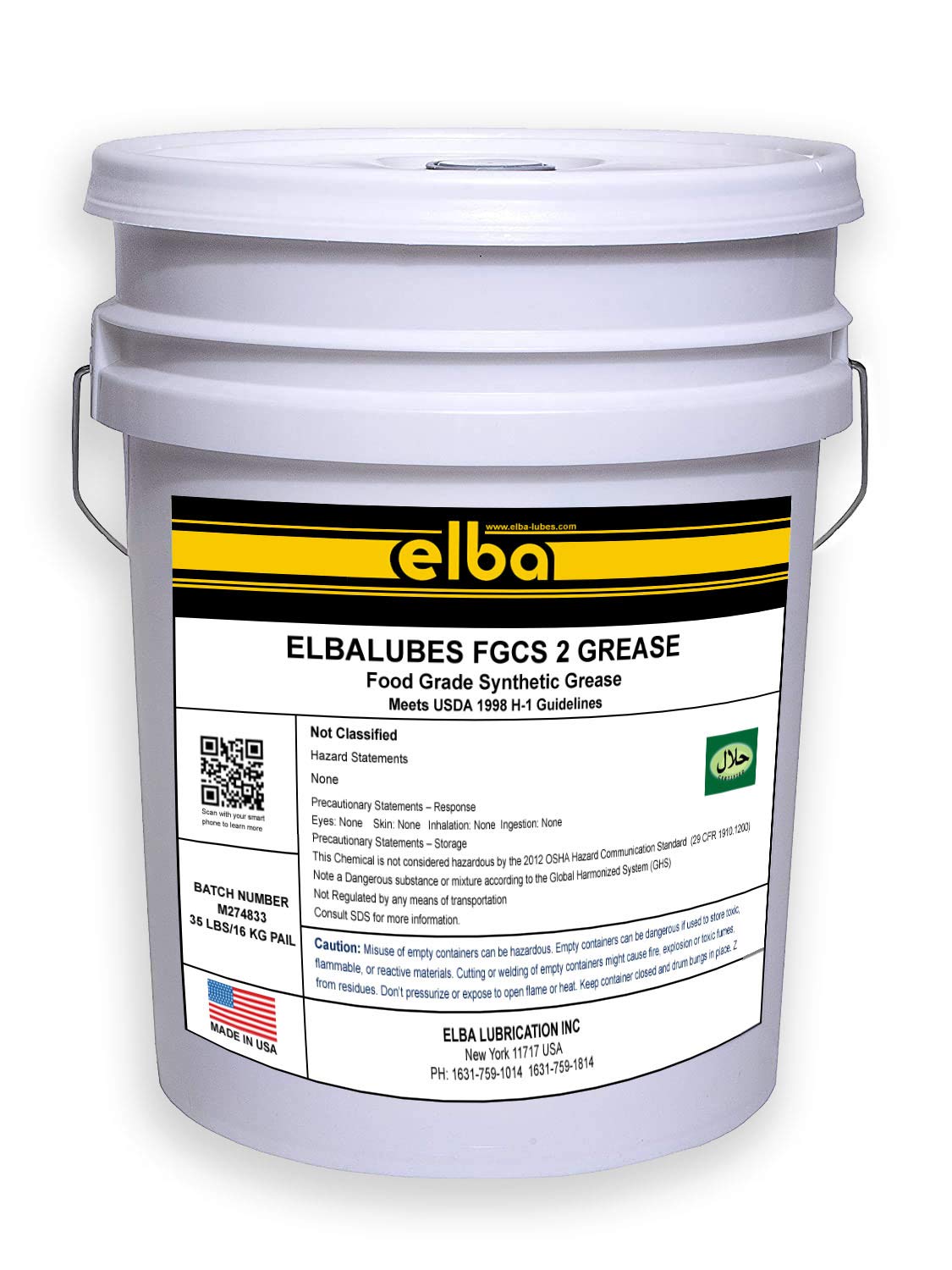 Food Grade Grease Nlgi 2 Synthetic Grease Calcium Sulfonate Complex ...