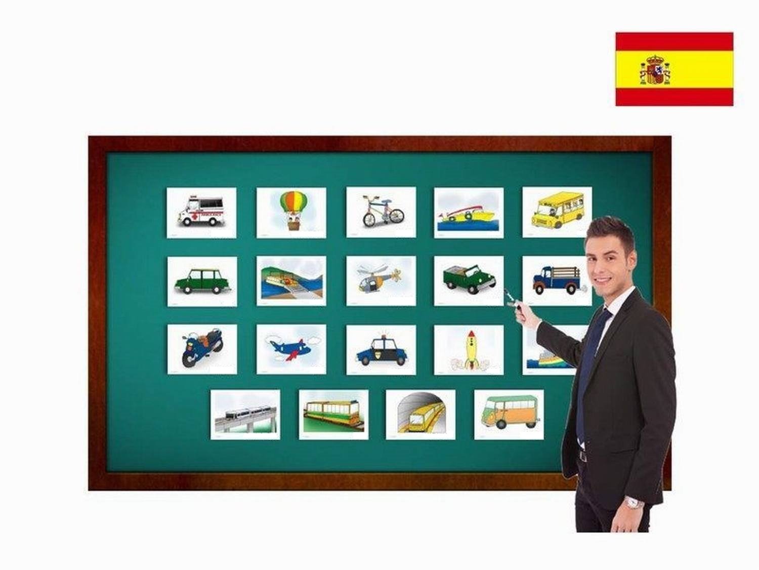 Buy Yo-Yee Flashcards - Tarjetas de vocabulario - Transporte ...
