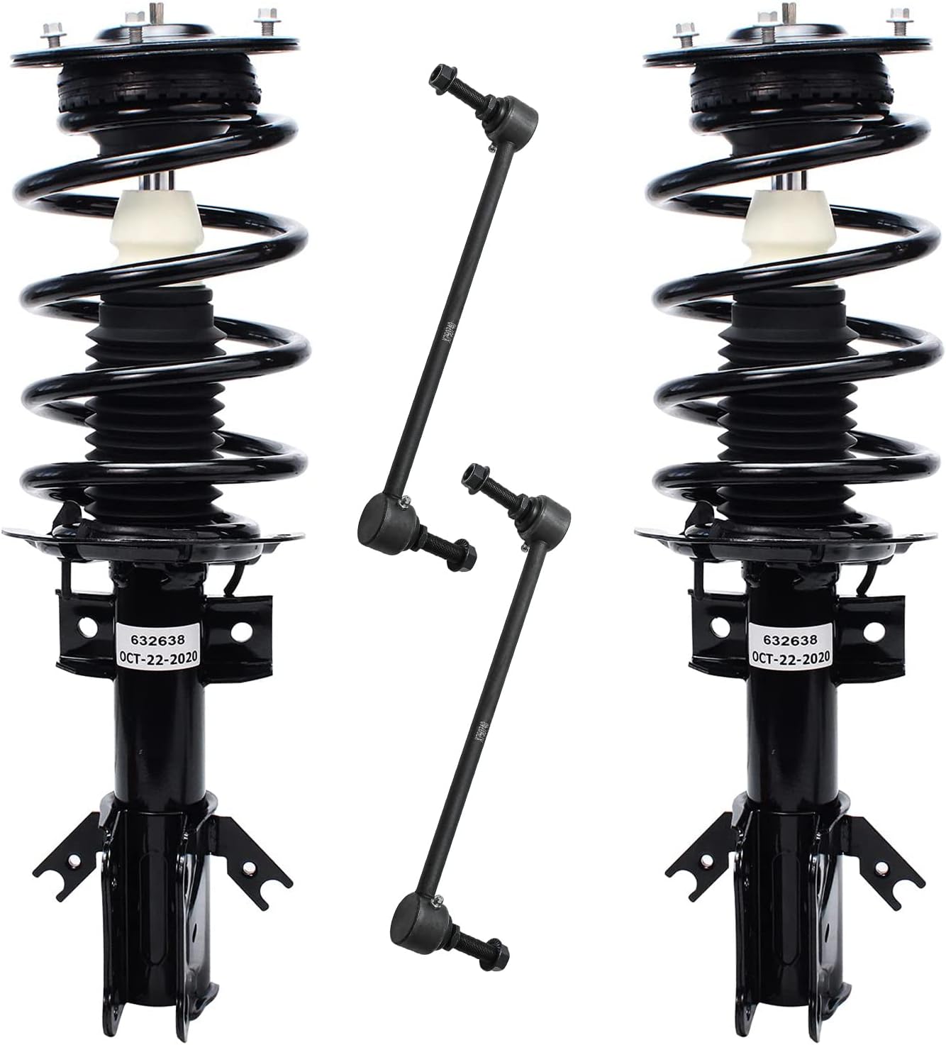 Amazon.com: COMPLETESTRUTS - Front Quick Complete Strut Assemblies with ...