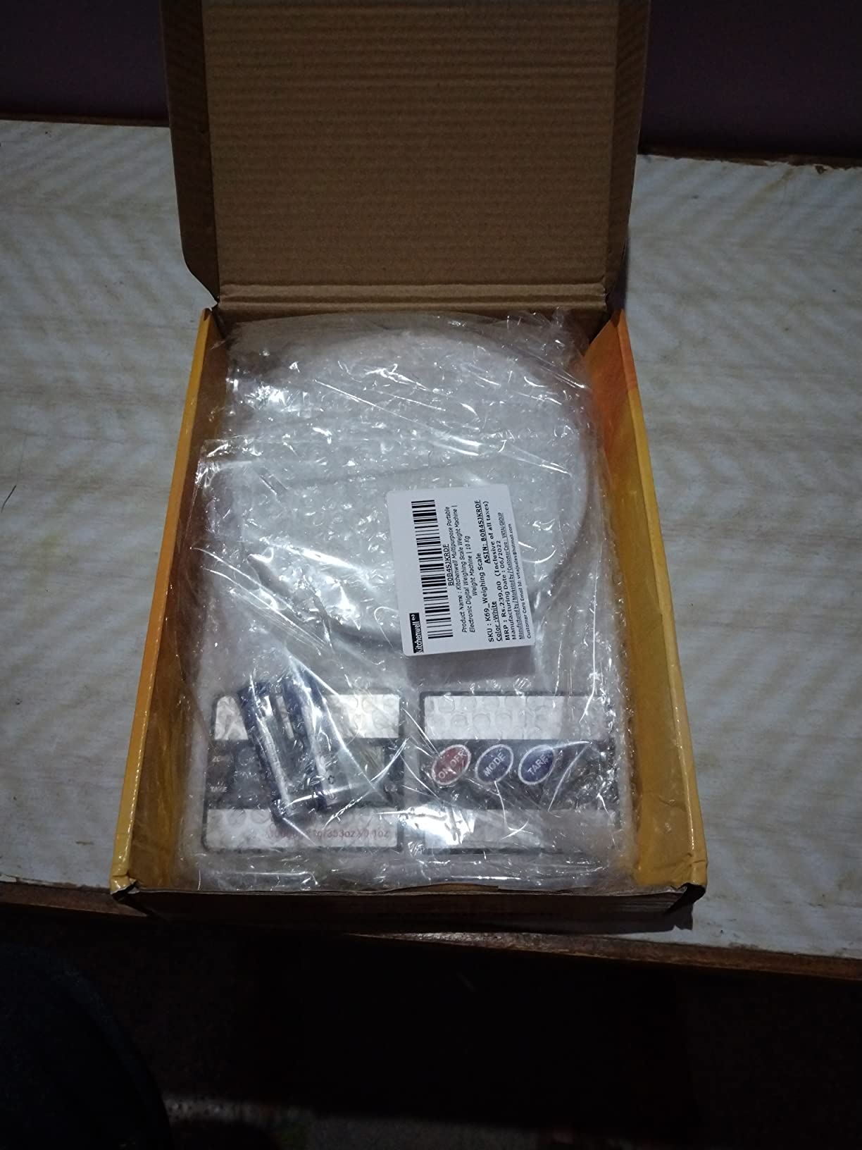 Kitchenwell Multipurpose Portable Electronic Digital Weighing Scale ...