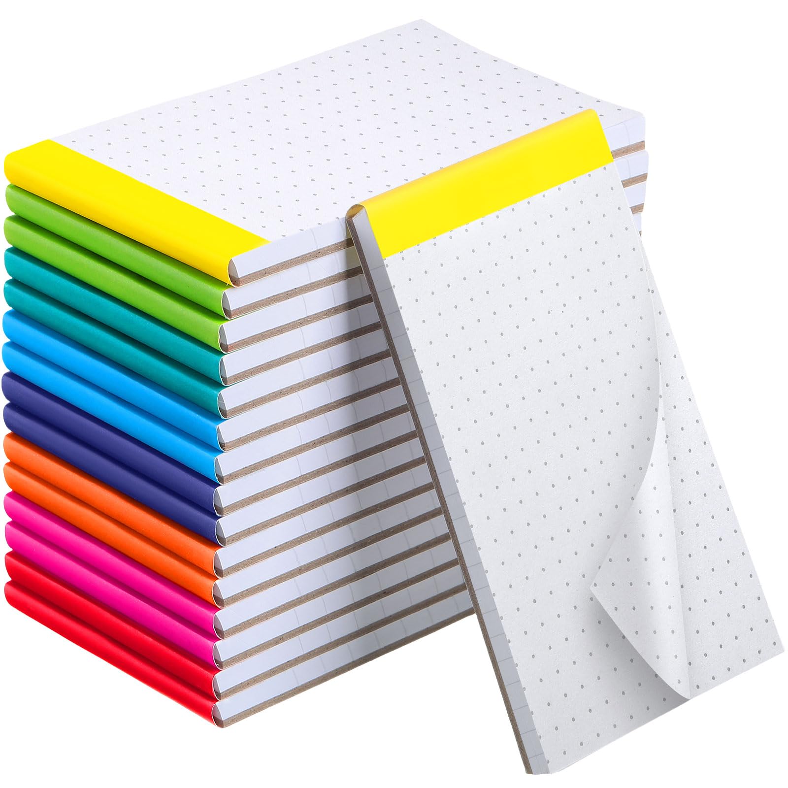 Amazon.com : Tenceur 16 Pcs Dotted Grid Notepads 3 x 5 Inch Small Graph ...